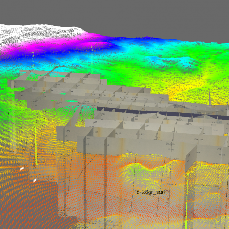 3D modelling of the Recsk Porphyry Deposit – La Palma Research Centre